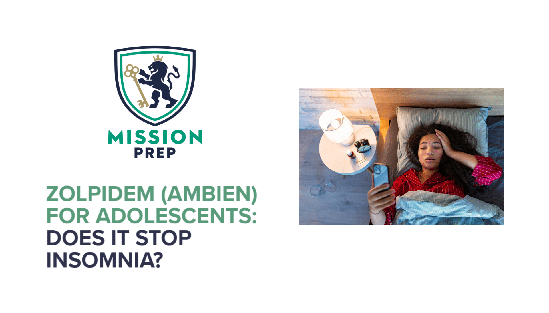 What Is Ambien For? Teen Zolpidem Uses & Considerations