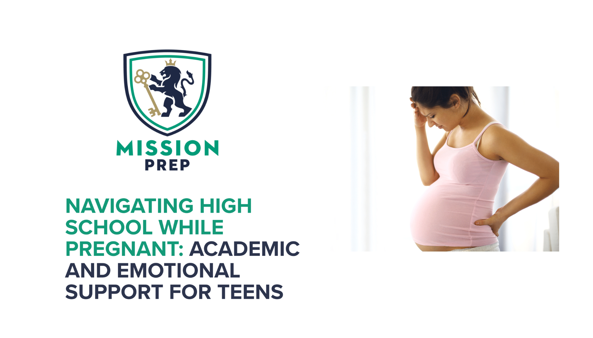 Navigating High School While Pregnant: Support for Teens