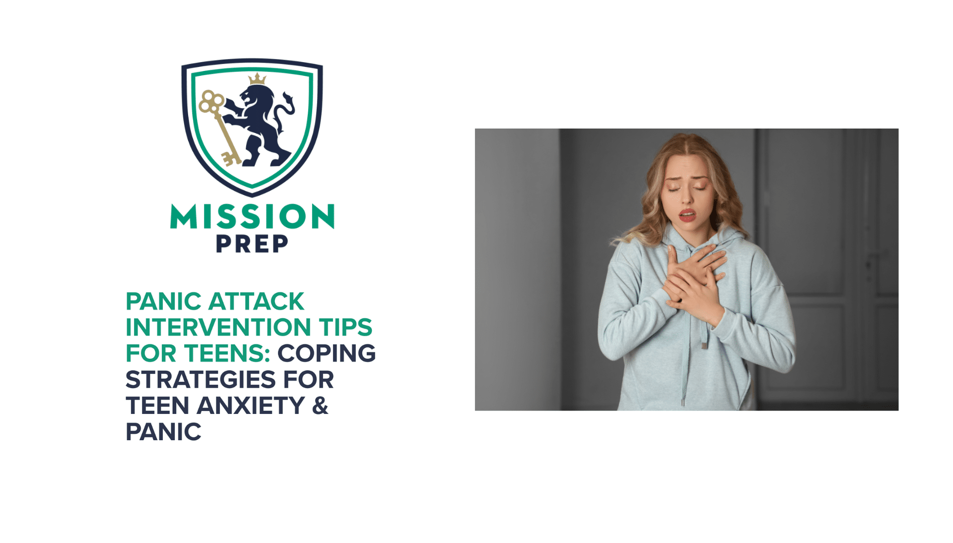 Panic Attack Intervention Tips for Teens: Coping With Anxiety